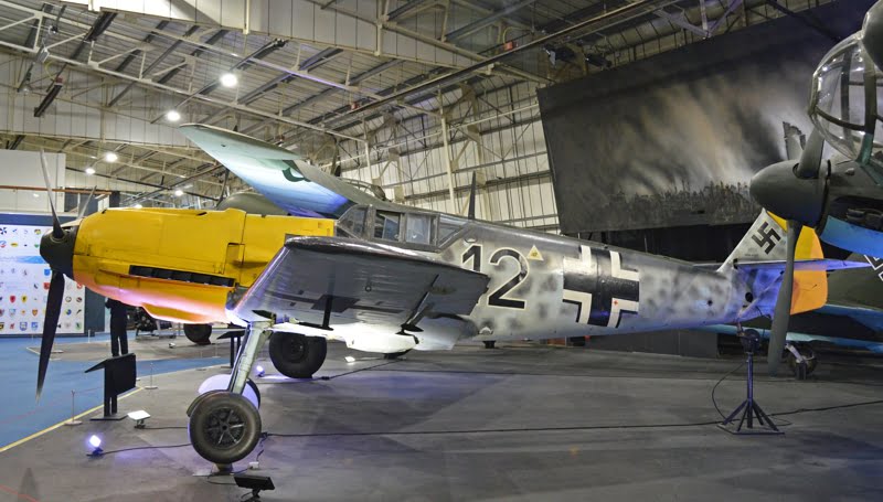 Messerschmitt Bf109 "Black 12" crash lands at Manston, 27th November ...