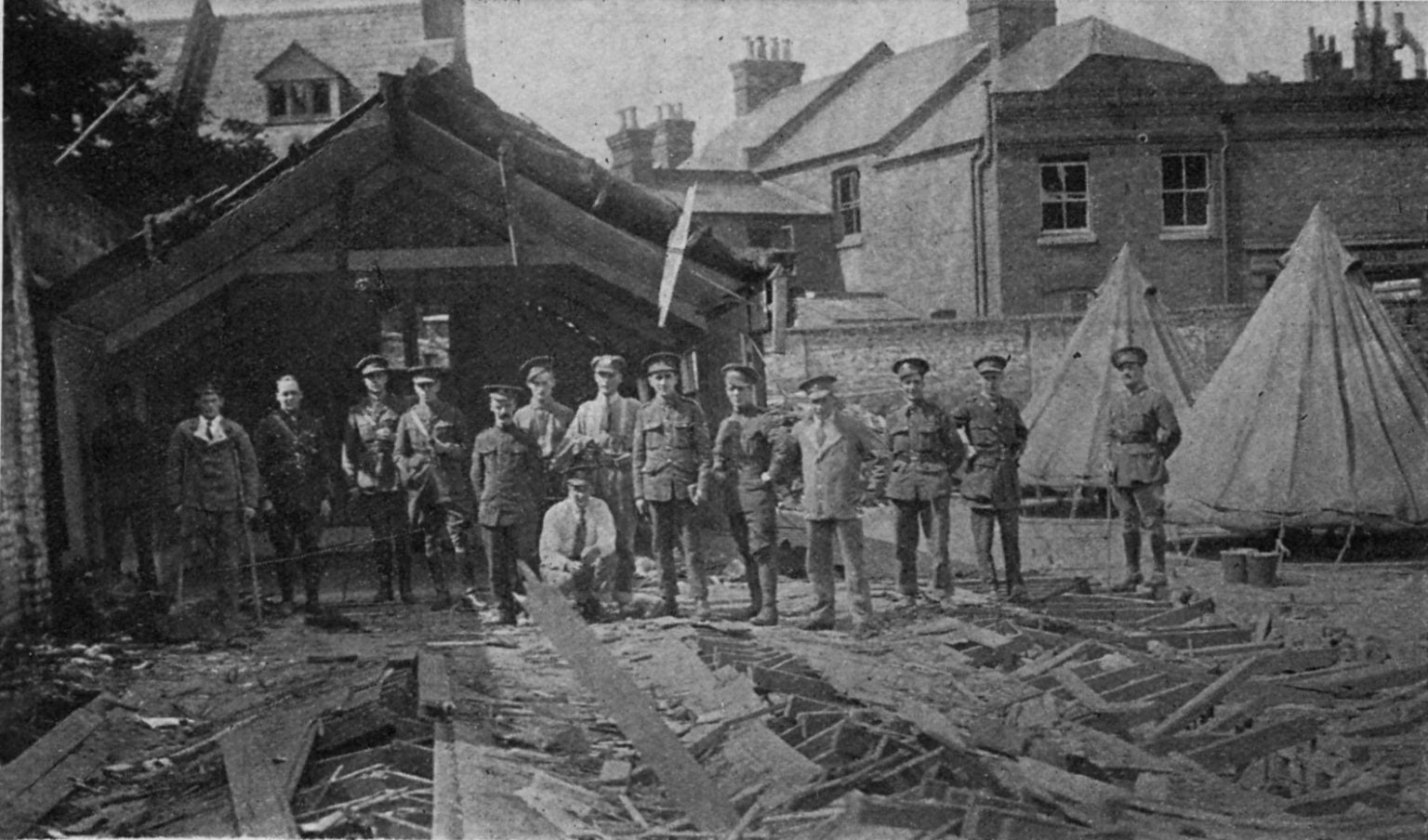 Gotha raid of 22nd August 1917 - Part of the first "Battle of Britain ...